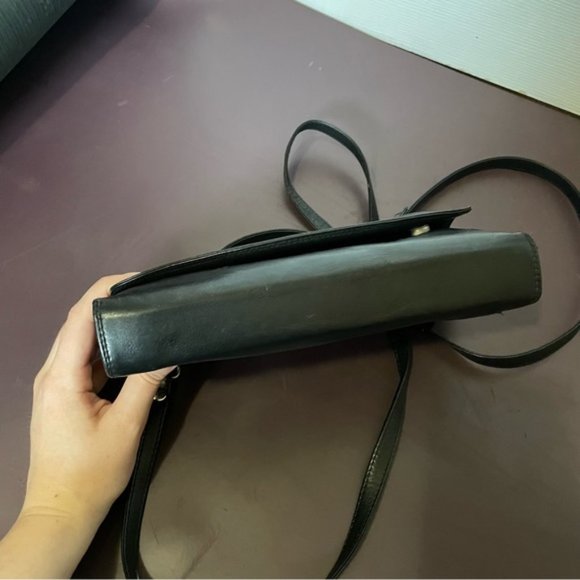 Derek Alexander | Bags | Derek Alexander Vintage Black Leather Classic ...